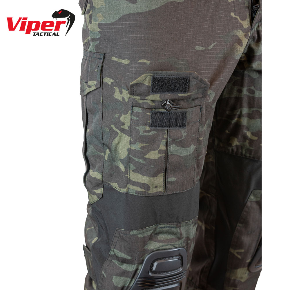 GEN 2 Elite Tactical Trousers with Knee Pads V-CAM Black Viper Tactical ...